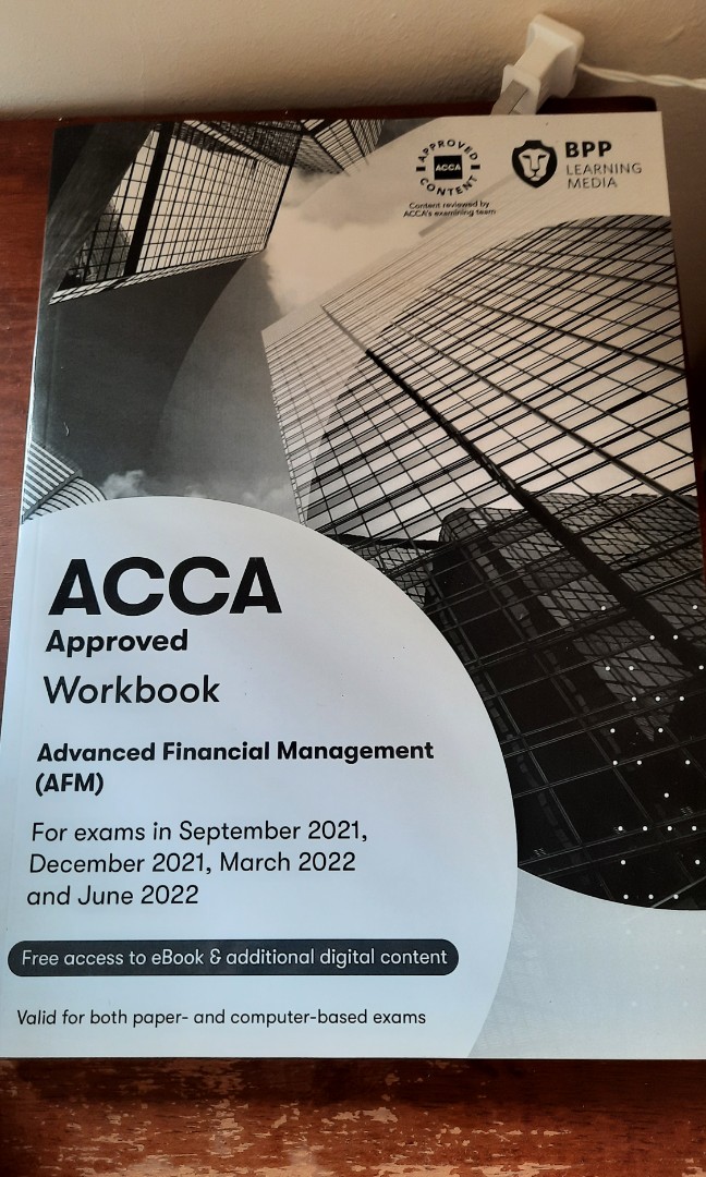 ACCA Advanced Financial Management(AFM), Strategic Business Leader (SBL ...
