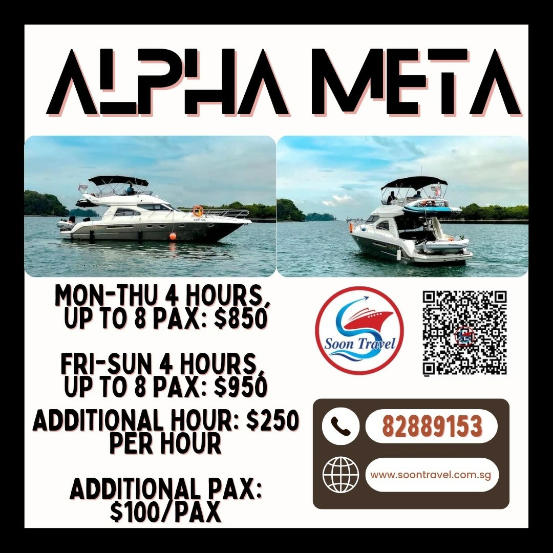 Alpha Meta Yacht, Tickets & Vouchers, Local Attractions & Transport on ...