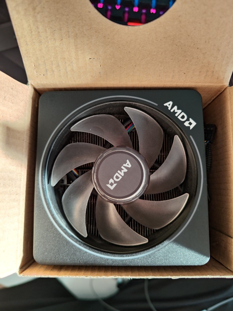 AMD Wraith Prism RGB Cooler, Computers & Tech, Parts & Accessories ...