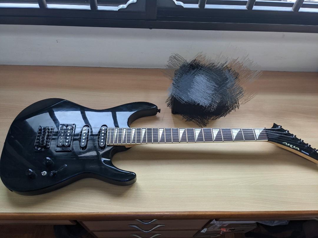 Aria rock electric guitar excel series (ibanez style AANJ all access ...
