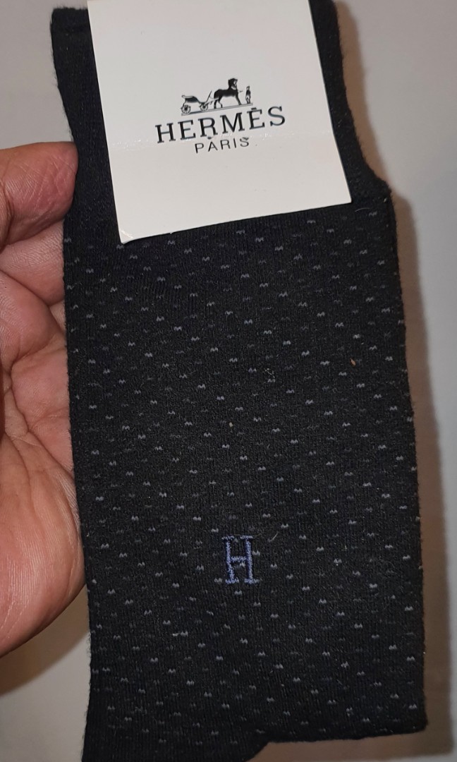 Authentic hermes socks, Luxury, Apparel on Carousell