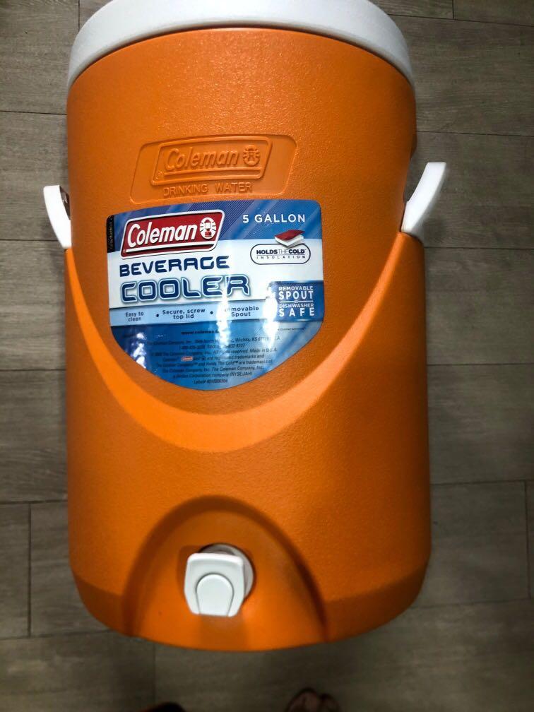 Beverage cooler- Coleman brand, Sports Equipment, Other Sports ...