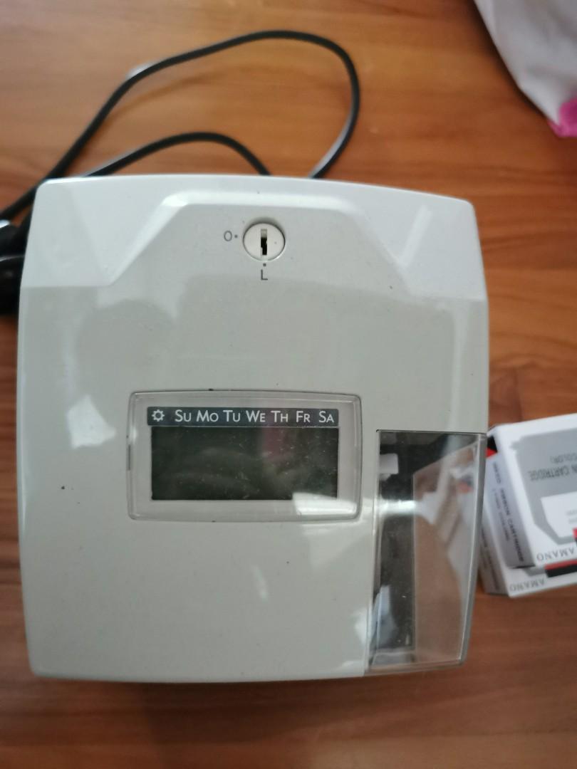 Biosystem Time and Date stamp printer ETP20 Biosystem Time Machine ...