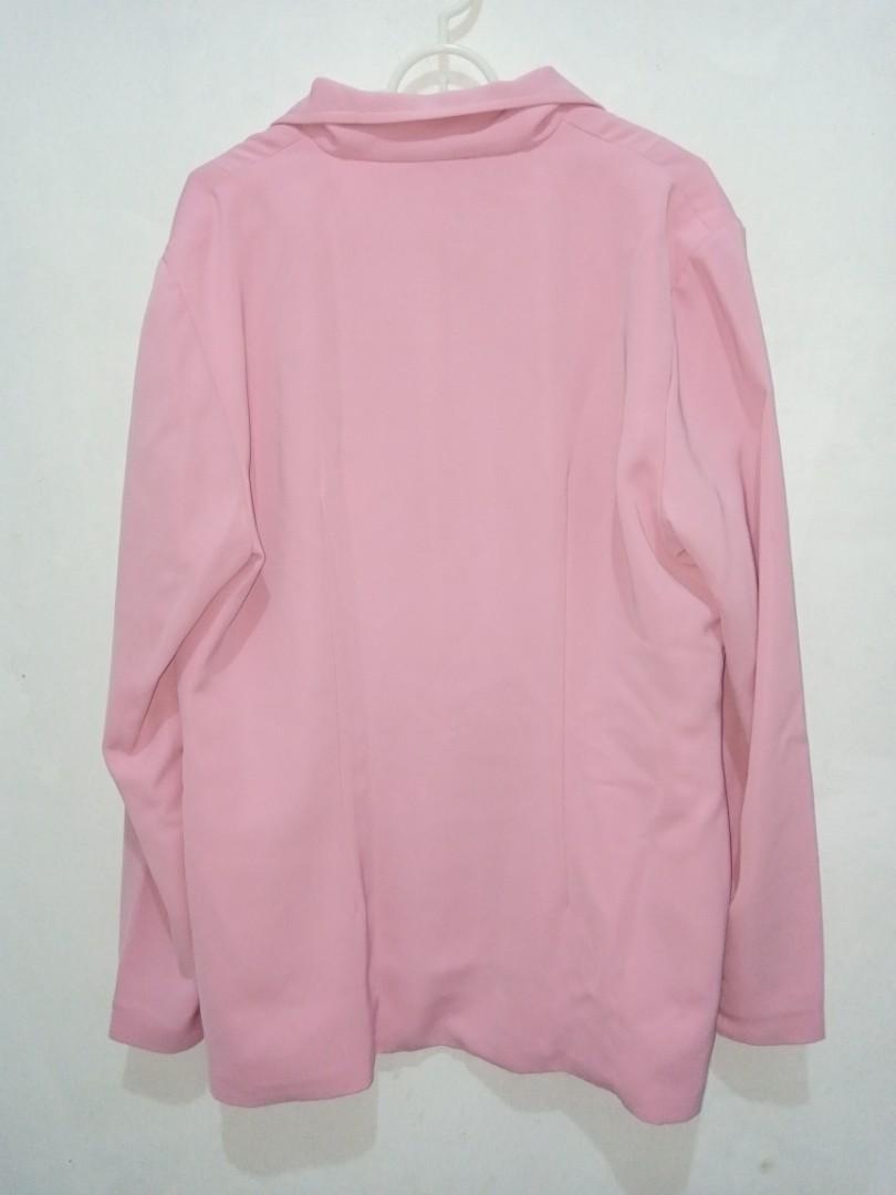 BLAZER BHAYANGKARI (PINK), Fesyen Wanita, Pakaian Wanita, Atasan di ...