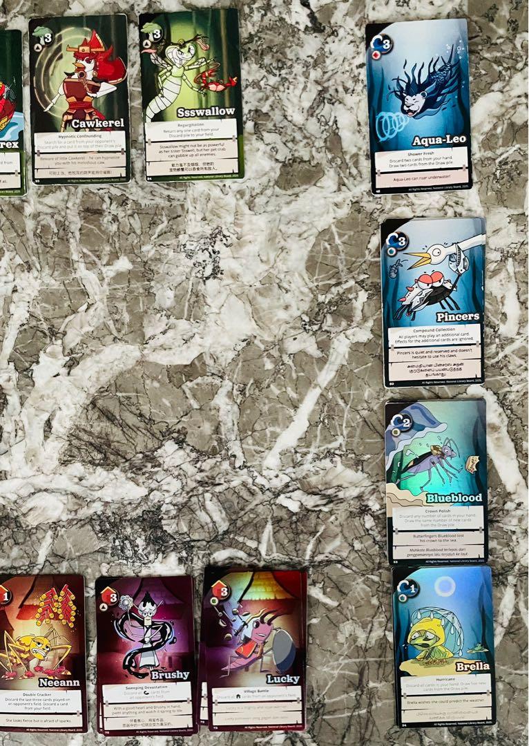 Book Bug Cards 3 for sale, Hobbies & Toys, Memorabilia & Collectibles ...