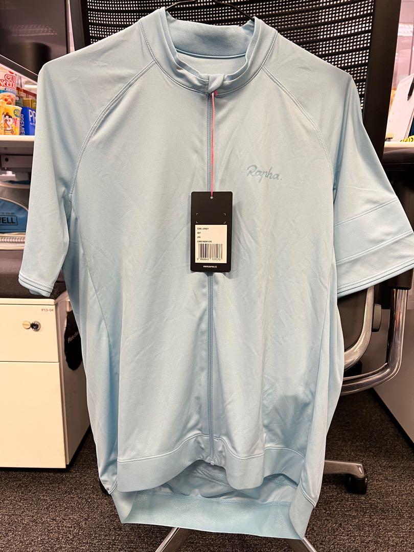 Brand new Rapha Core Sky Blue L size, Sports Equipment, Bicycles ...