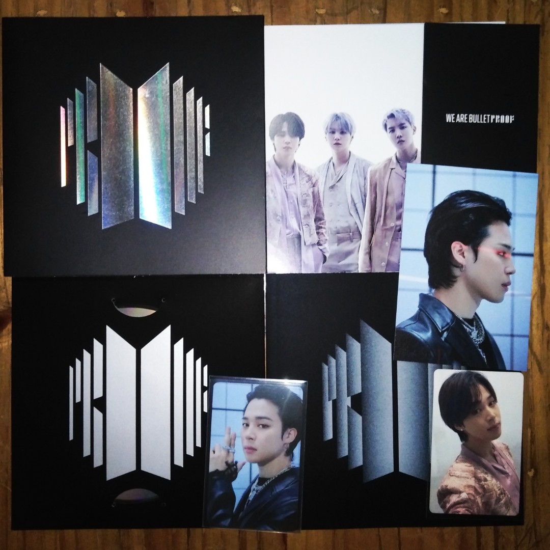 BTS PROOF COMPACT Version with JIMIN Postcard and RPC, Hobbies & Toys ...