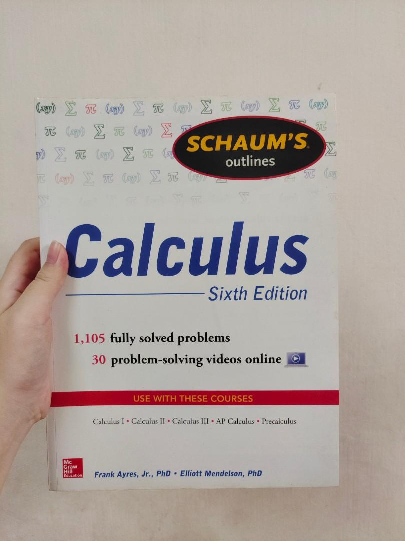 Calculus textbook, Hobbies & Toys, Books & Magazines, Textbooks on ...