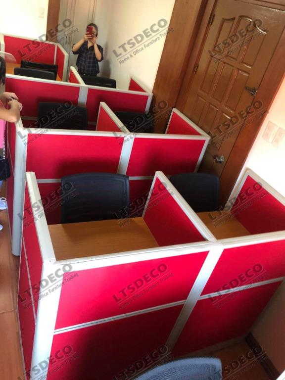 CALL CENTER TABLE OFFICE PARTITION FURNITURE, Furniture & Home Living ...