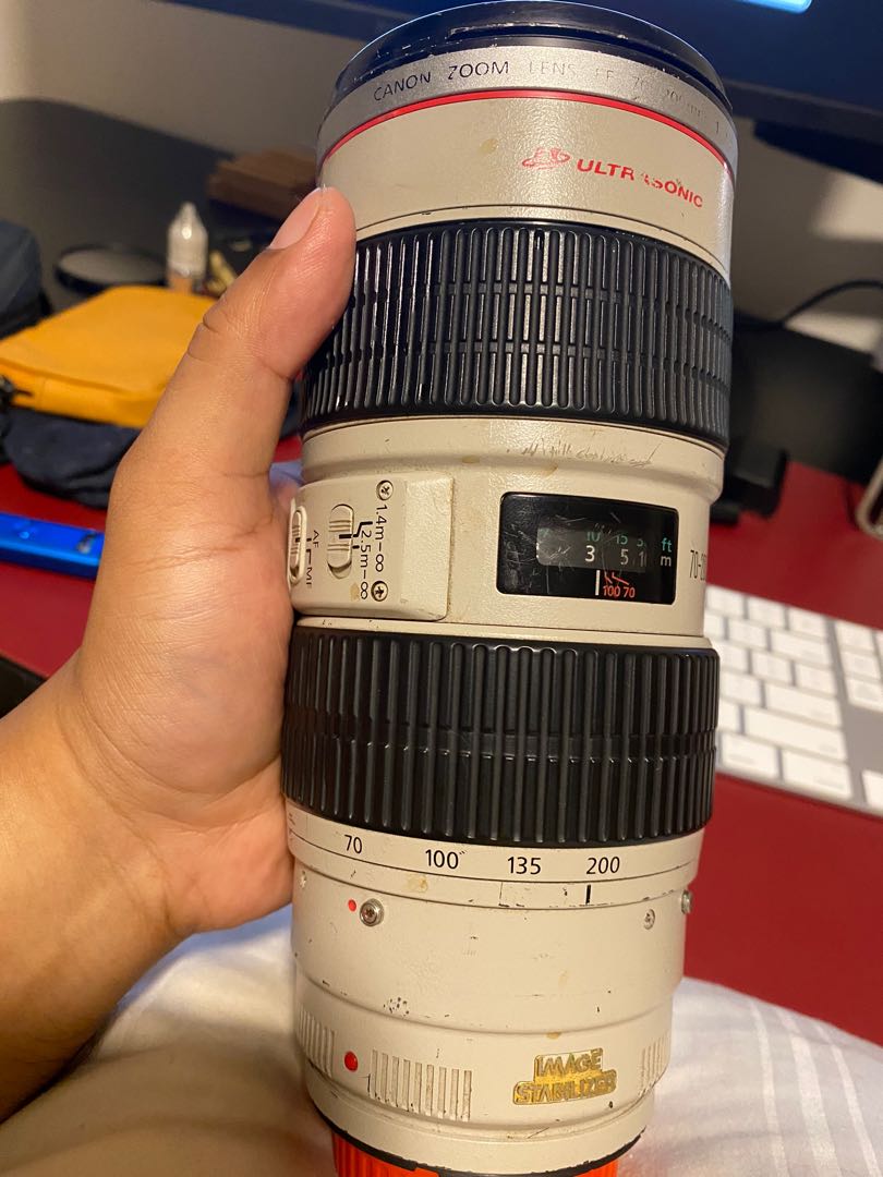 Canon 70-200 2.8 is usm mark1, Photography, Lens & Kits on Carousell