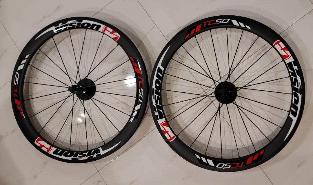 Carbon Wheelset 50mm with R13 Ceramic Bearing Hub 700x25c Rim brake ...