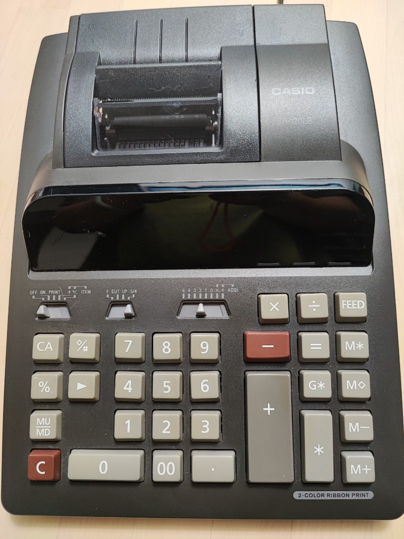 CASIO printer calculator, Computers & Tech, Office & Business ...