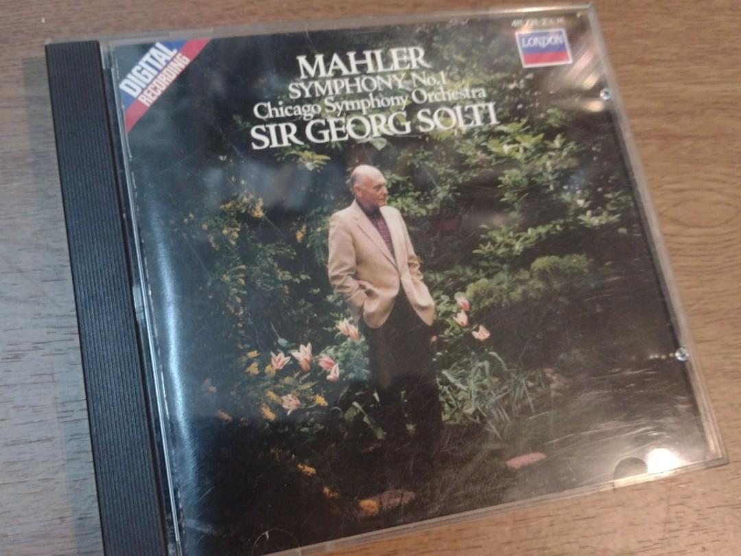 {CD 藏珍舖} SIR GEORG SOLTI ~ MAHLER 銀圈版 CD, 興趣及遊戲, 音樂樂器 & 配件, 音樂與媒體 - CD 及 DVD on Carousell