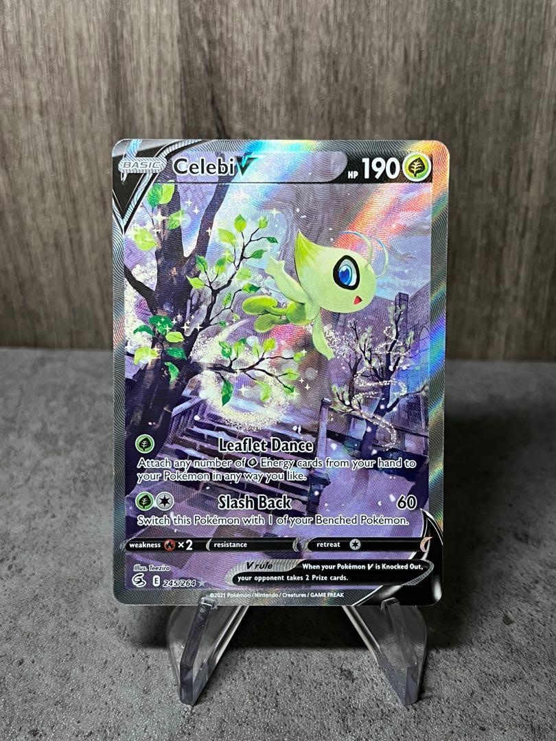 Celebi V Full Art Rare, Hobbies & Toys, Toys & Games on Carousell