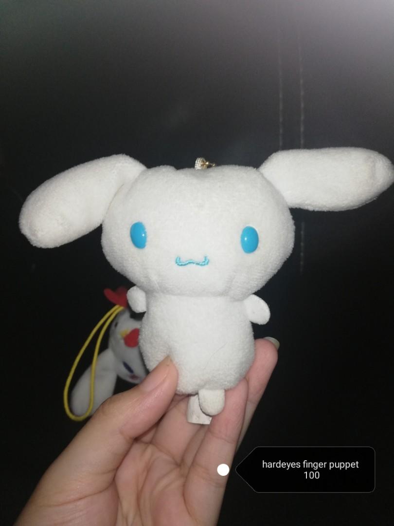 Cinnamoroll finger puppet, Hobbies & Toys, Toys & Games on Carousell