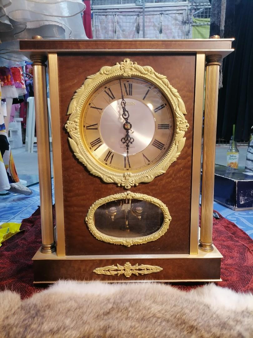 Citizens Rhythm Quartz Japan Table Clock, Furniture & Home Living, Home ...