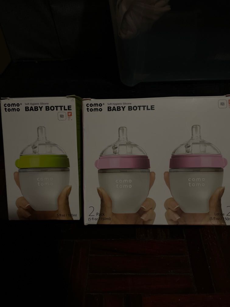 comotomo bottles, Babies & Kids, Nursing & Feeding, Breastfeeding ...
