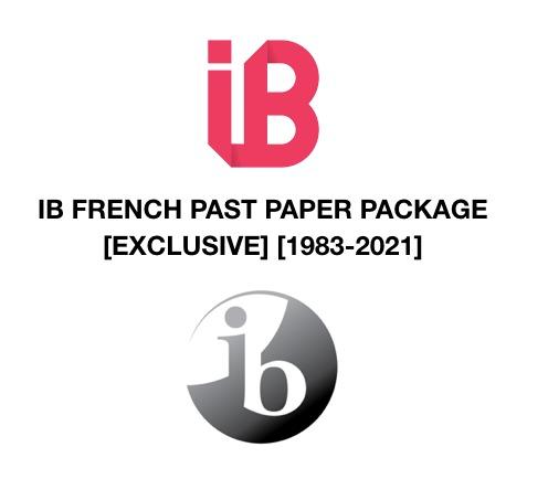 [90% DISCOUNT] IB FRENCH A/B/AB SL & HL Past Paper package *WORTH $80 ...