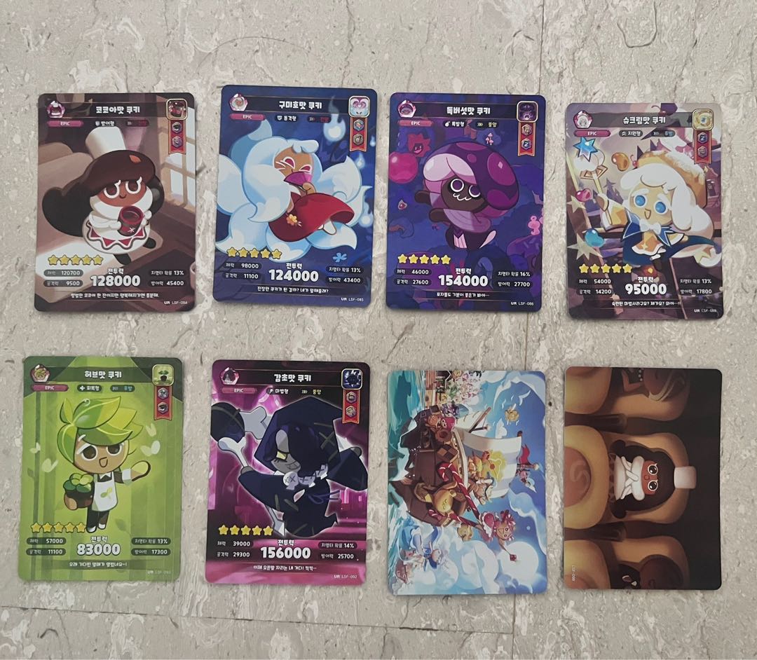 Cookie Run Kingdom Trading Cards (2nd Edition), Hobbies & Toys ...