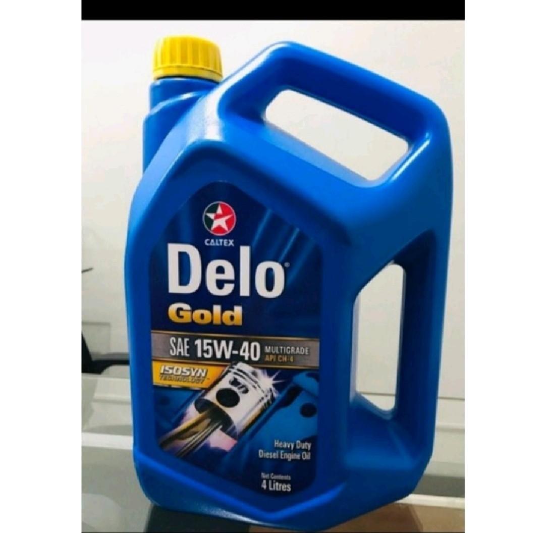 Delo Gold 4L, Car Parts & Accessories, Maintenance Fluids and Filters on Carousell