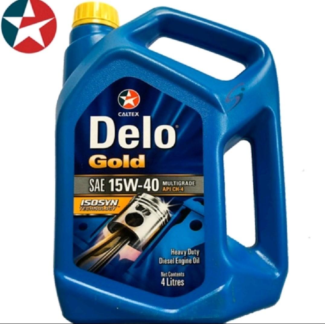Delo Gold 4L, Car Parts & Accessories, Maintenance Fluids and Filters on Carousell