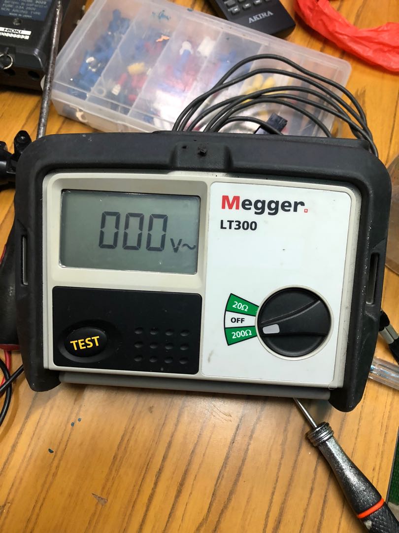 Digital Multimeter Megger LT300, Furniture & Home Living, Home ...