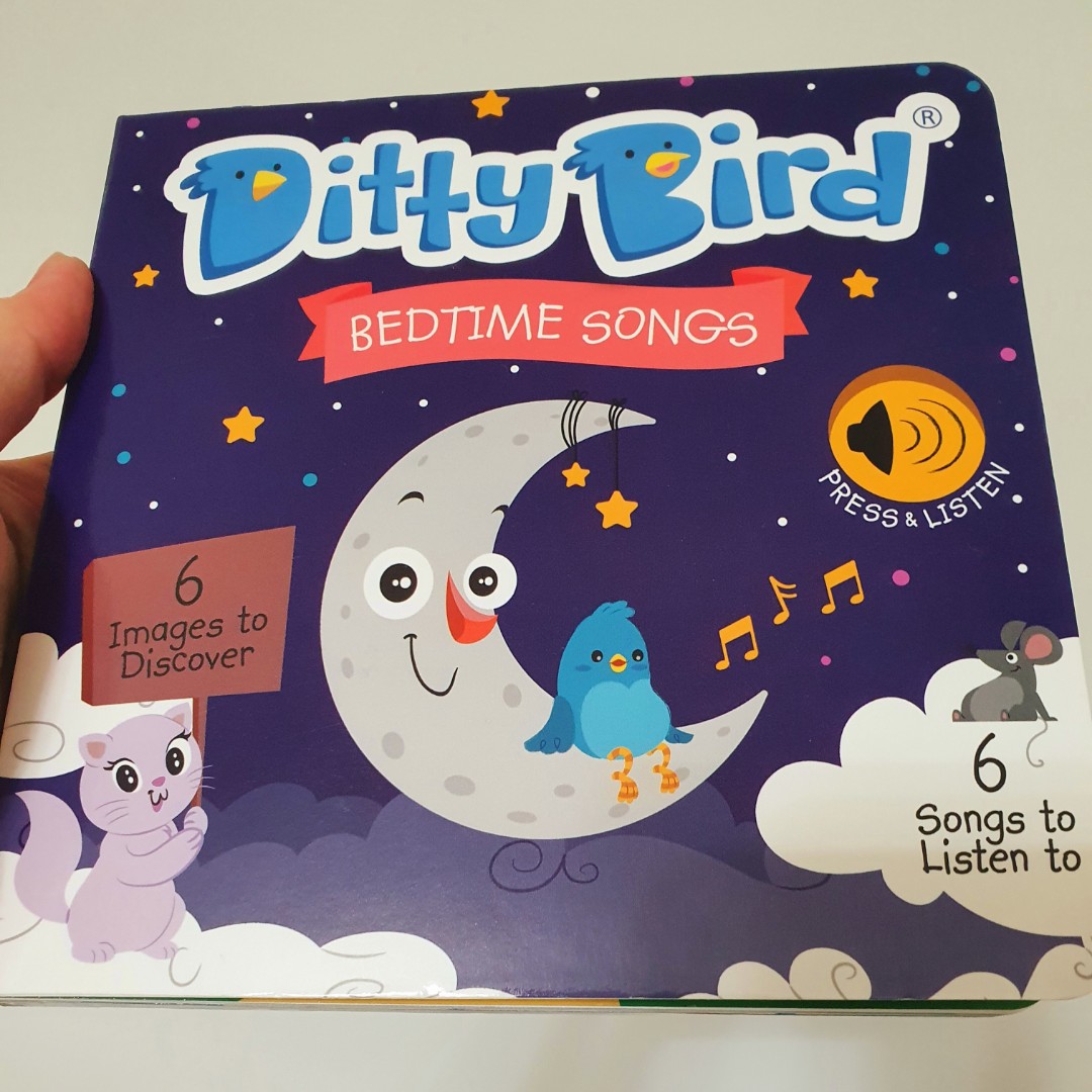 Ditty Bird Bedtime songs, Babies & Kids, Infant Playtime on Carousell