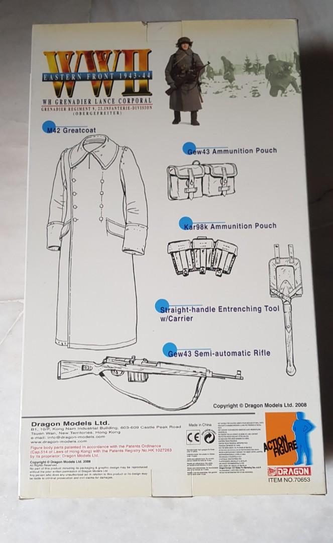 Dragon 1:6 Action Figure, WWII Eastern Front 1943, Willem Krause, Hobbies & Toys, Collectibles ...