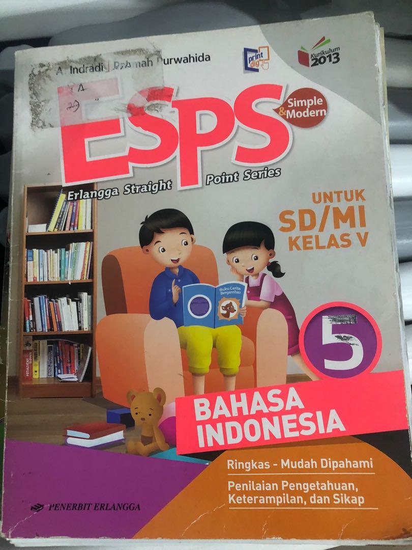 Esps kelas 5, Buku & Alat Tulis, Buku Pelajaran di Carousell