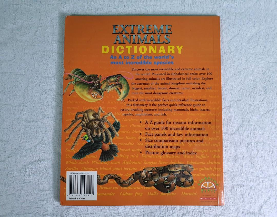 Extreme Animals Dictionary, Hobbies & Toys, Books & Magazines, Children ...