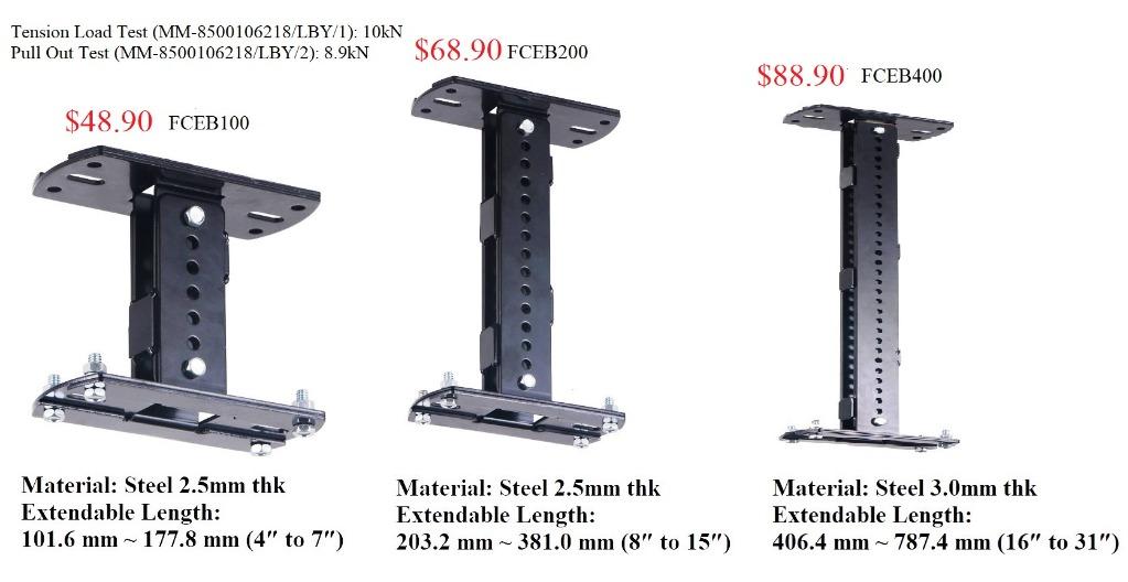 False Ceiling Fan Extension Bar/false Ceiling Fan Steel Bracket/False ...