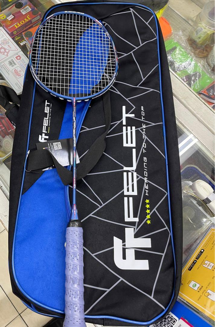 Felet Pro 3K Woven fence Titanium badminton racquet, Sports Equipment ...