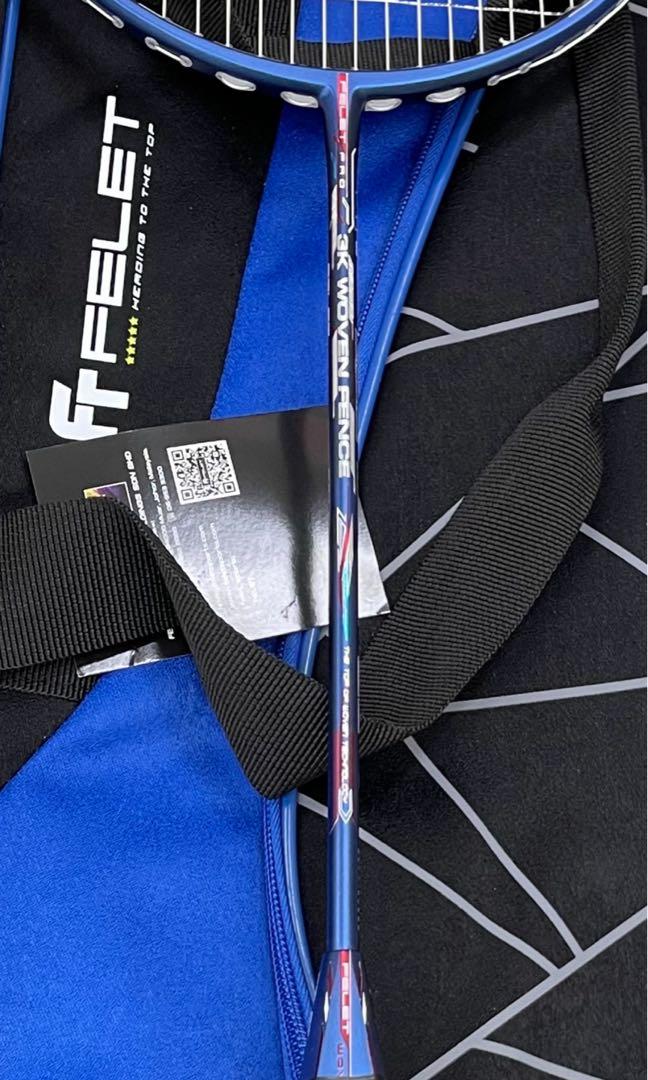 Felet Pro 3K Woven fence Titanium badminton racquet, Sports Equipment ...