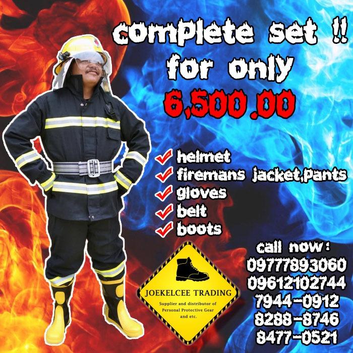 fireman suit complete set, Men's Fashion, Coats, Jackets and Outerwear ...