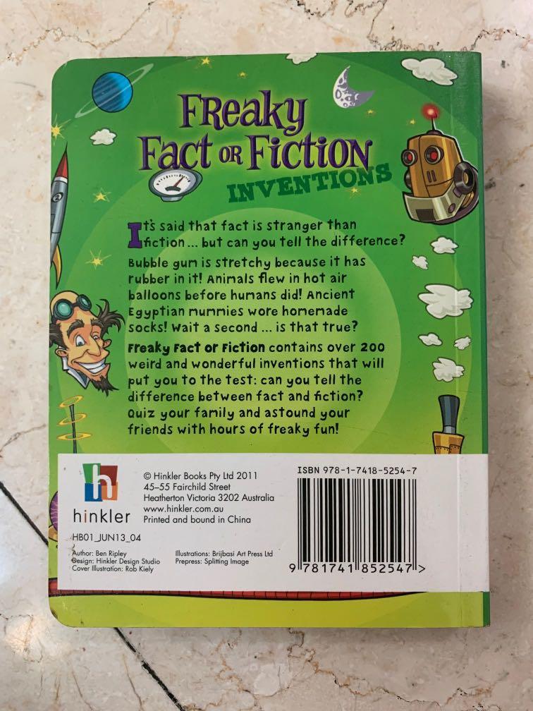 Freaky Fact or Fiction Inventions, Hobbies & Toys, Books & Magazines ...