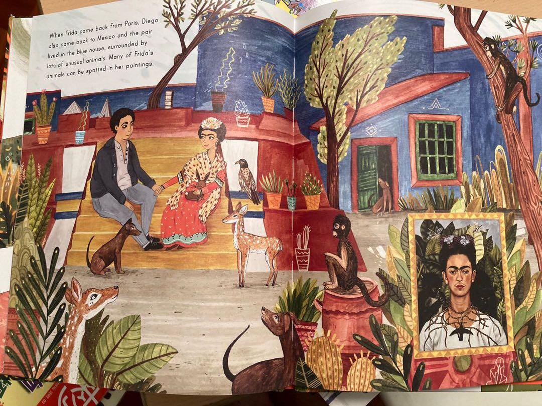 Frida Kahlo, Monet, Van Gogh- Portrait of an artist, 興趣及遊戲, 書本 & 文具 ...