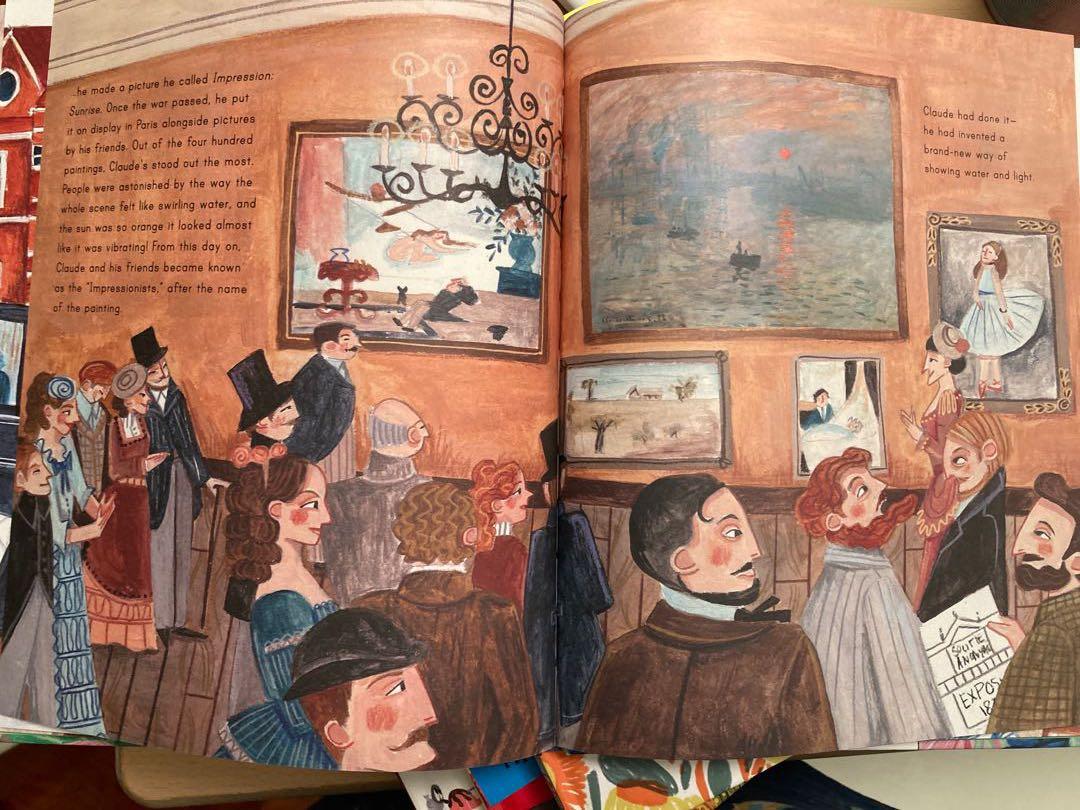 Frida Kahlo, Monet, Van Gogh- Portrait of an artist, 興趣及遊戲, 書本 & 文具 ...