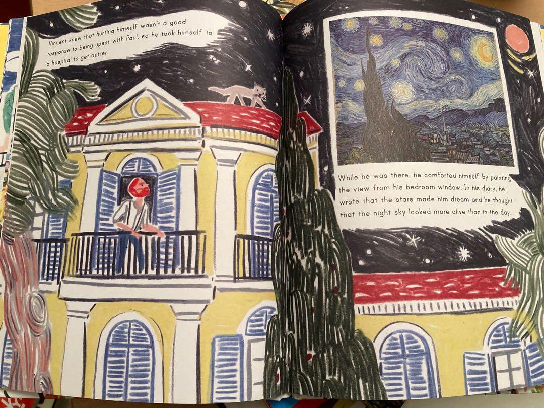 Frida Kahlo, Monet, Van Gogh- Portrait of an artist, 興趣及遊戲, 書本 & 文具 ...