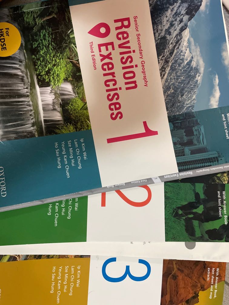 Geography Revision Exercises, 興趣及遊戲, 書本 & 文具, 教科書 - Carousell