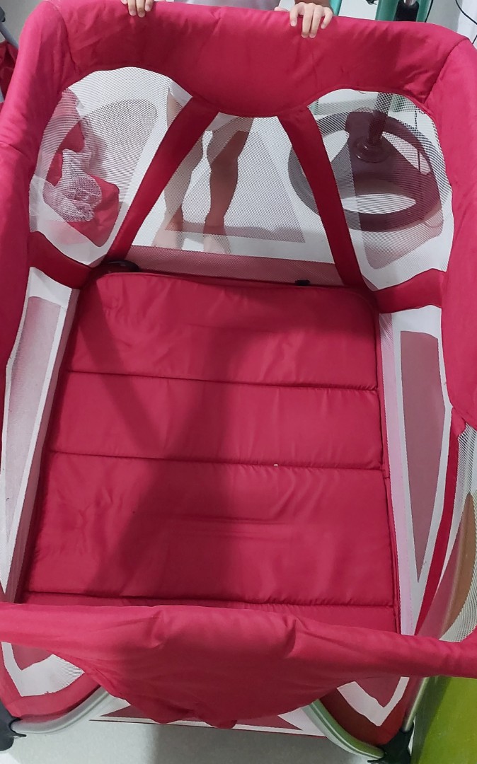 Giant Carrier Red Crib, Babies & Kids, Baby Nursery & Kids Furniture ...