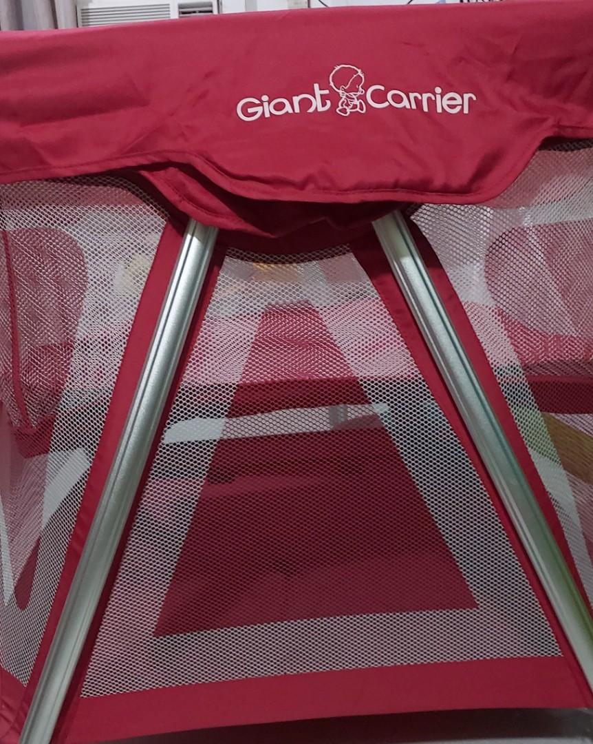 Giant Carrier Red Crib, Babies & Kids, Baby Nursery & Kids Furniture ...