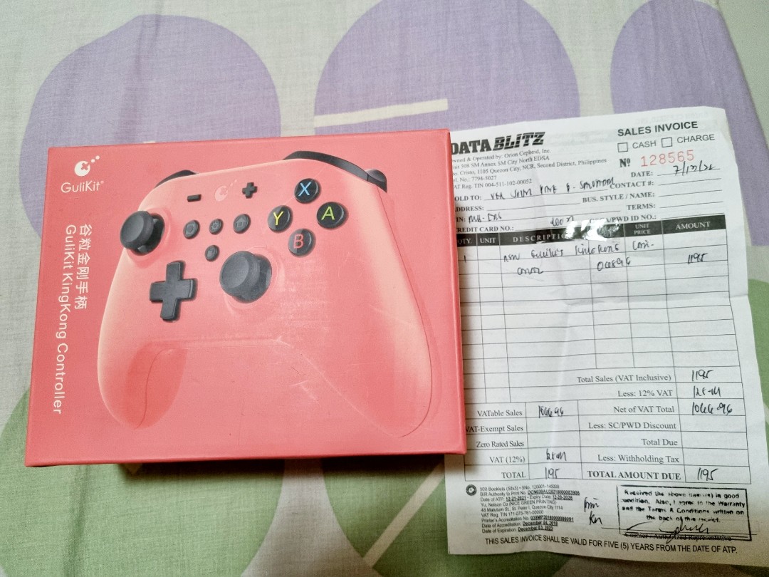 Gullikit controller for nintendo switch/PC, Video Gaming, Gaming ...