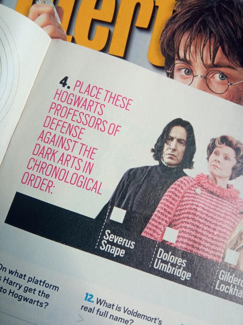 Harry Potter Magazines (Entertainment Weekly), Hobbies & Toys, Books ...