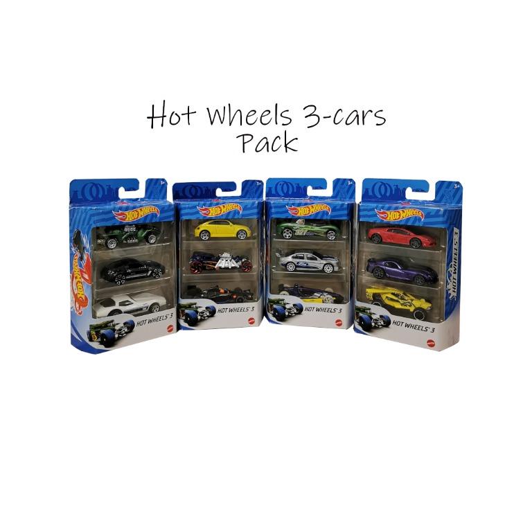Hot Wheels 3 Cars Pack, Hobbies & Toys, Toys & Games on Carousell