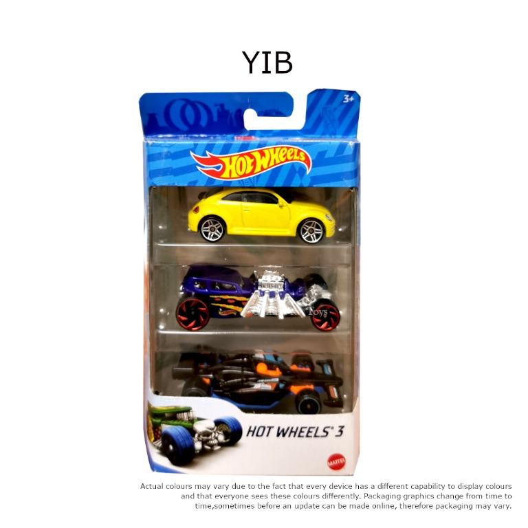 Hot Wheels 3 Cars Pack, Hobbies & Toys, Toys & Games on Carousell