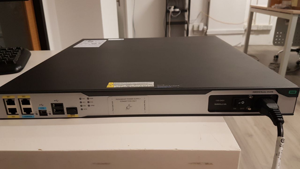 HP Enterprise Gigabit Router MSR3012 AC (Rackmount), Computers & Tech ...
