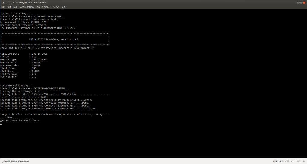 HP Enterprise Gigabit Router MSR3012 AC (Rackmount), Computers & Tech ...