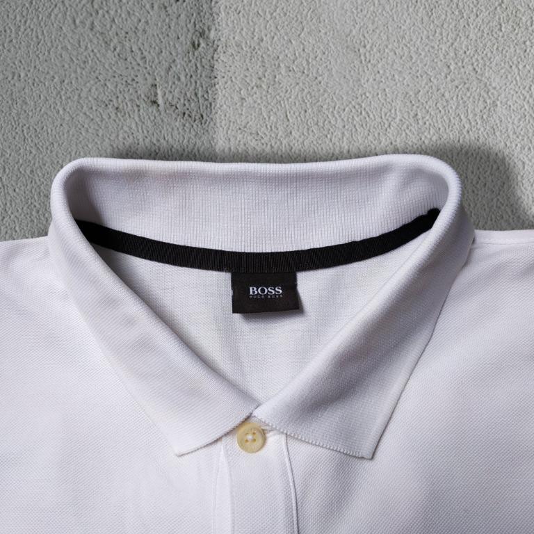HUGO BOSS POLO SHIRT SNOW WHITE, Men's Fashion, Tops & Sets, Tshirts ...