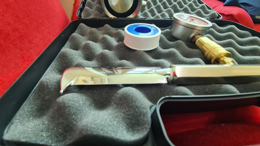 Hydrant Flow Pitot Tube Kit with Flow Nozzle, Pitot Gauge Kit with ...