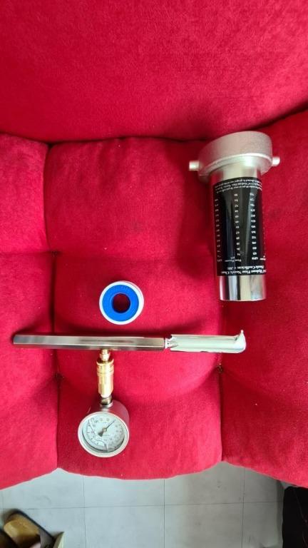 Hydrant Flow Pitot Tube Kit with Flow Nozzle, Pitot Gauge Kit with Standard Blade, 200 PSI ...